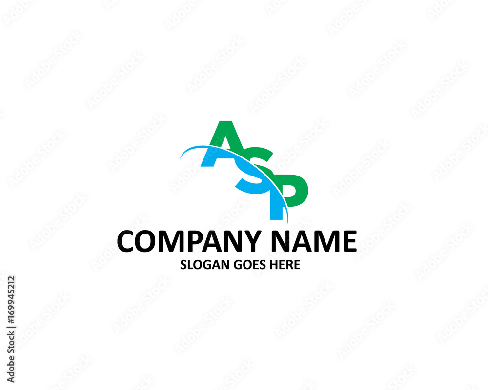 asp letter logo Stock Vector | Adobe Stock