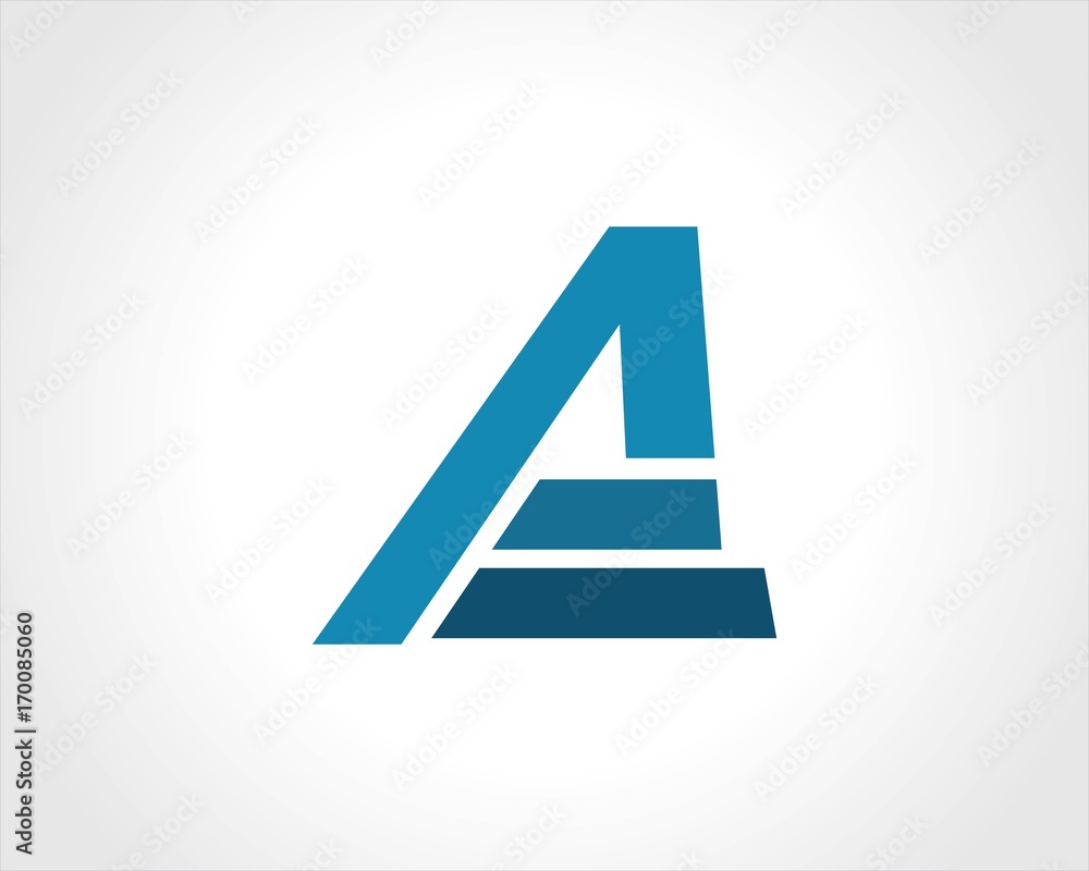 letter A company logo Stock Vector | Adobe Stock