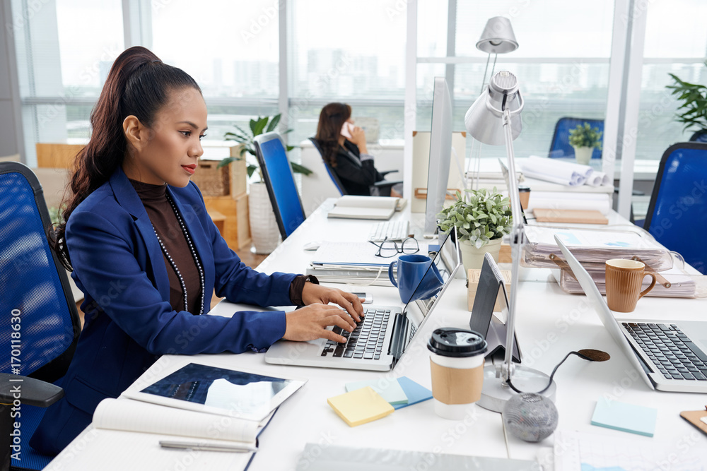 Working lady Stock Photo | Adobe Stock