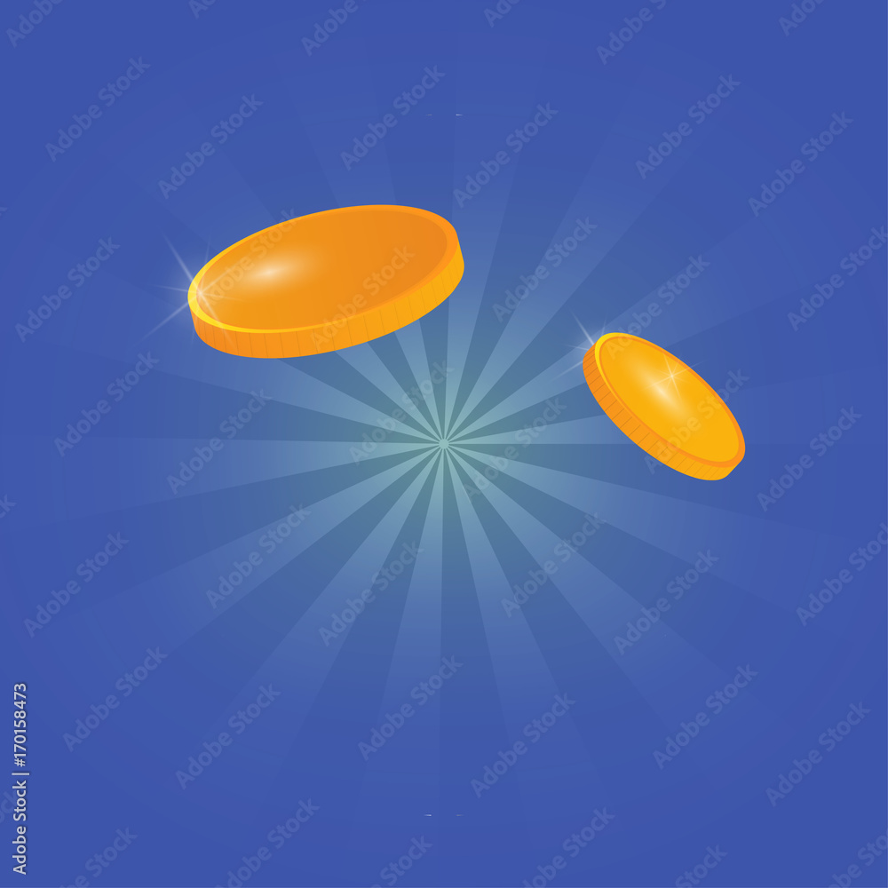 Lucky draw. Vector illustration template for Lucky Draw raffle ticket ...