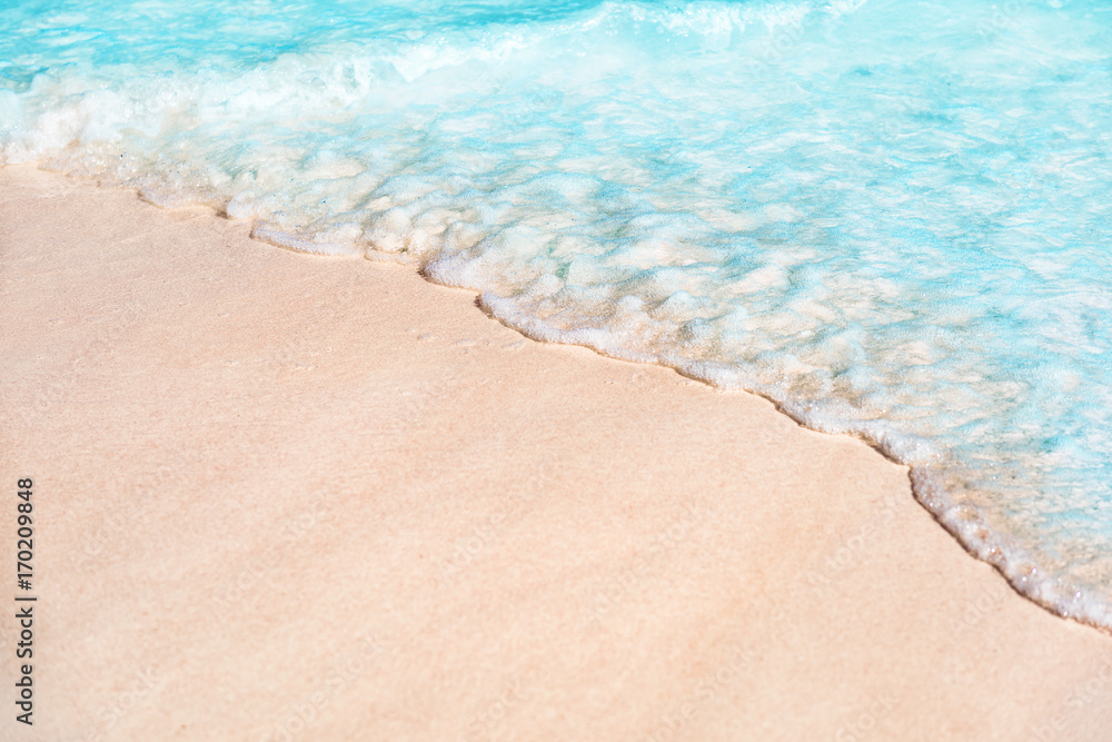 Beach Sand Water Waves