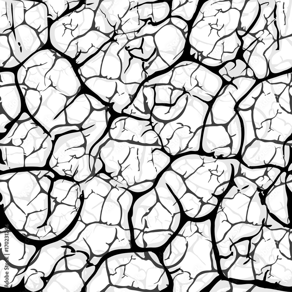 Neuron net, wires from the point of brainvector icon web. Diagram net ...