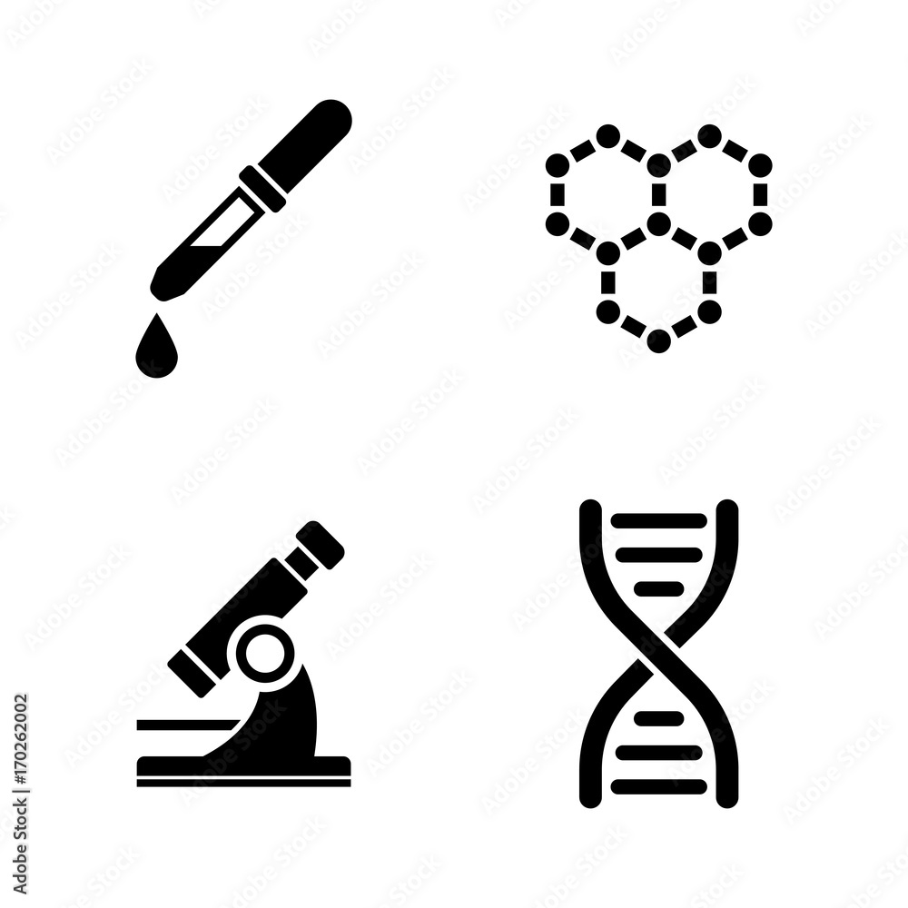 Laboratory. Simple Related Vector Icons Set for Video, Mobile Apps, Web ...