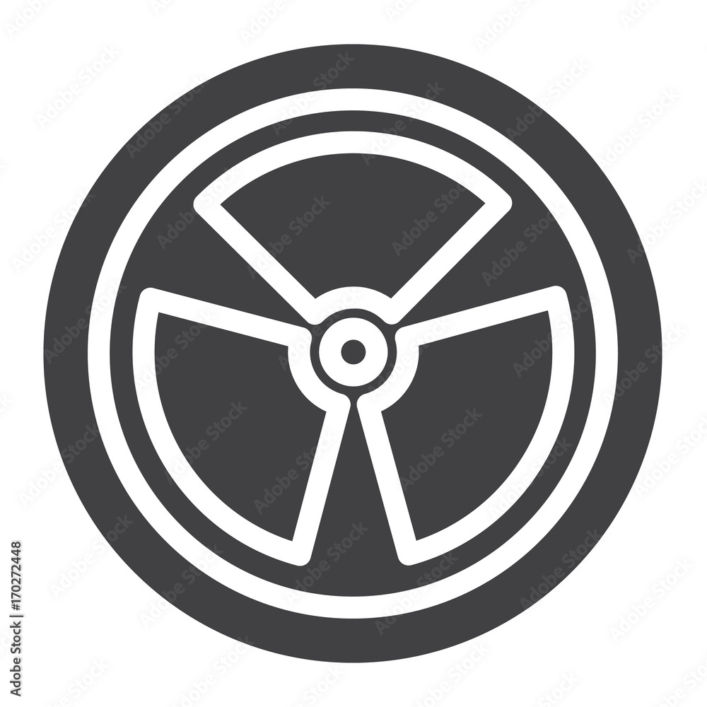 Nuclear Power Symbol Graphics