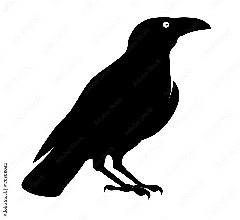 Crow Silhouette Halloween