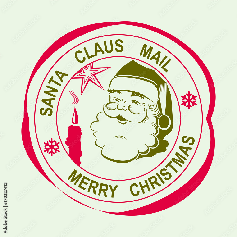 Santa Claus Stamp