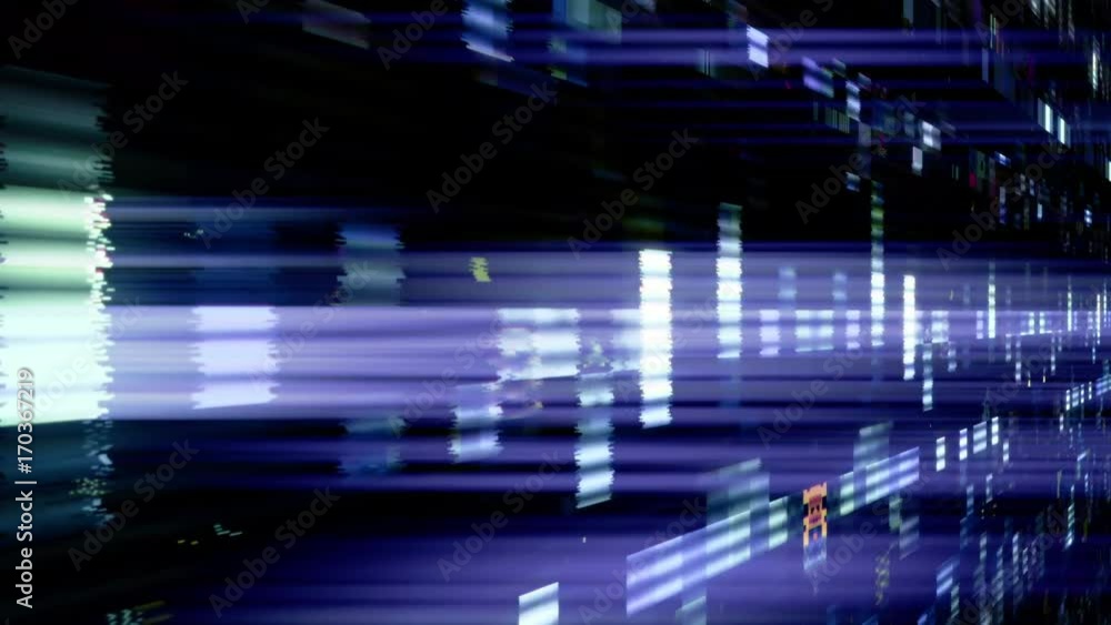 Data Glitch 076: Streaming data malfunction screen display (Loop ...
