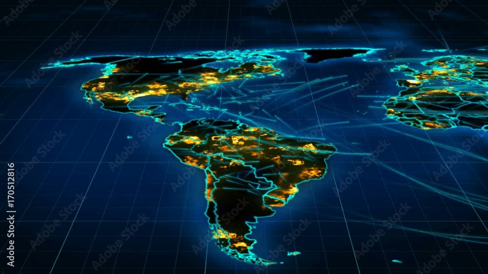 Astonishing 3d rendering of the weather world map, covered with ...