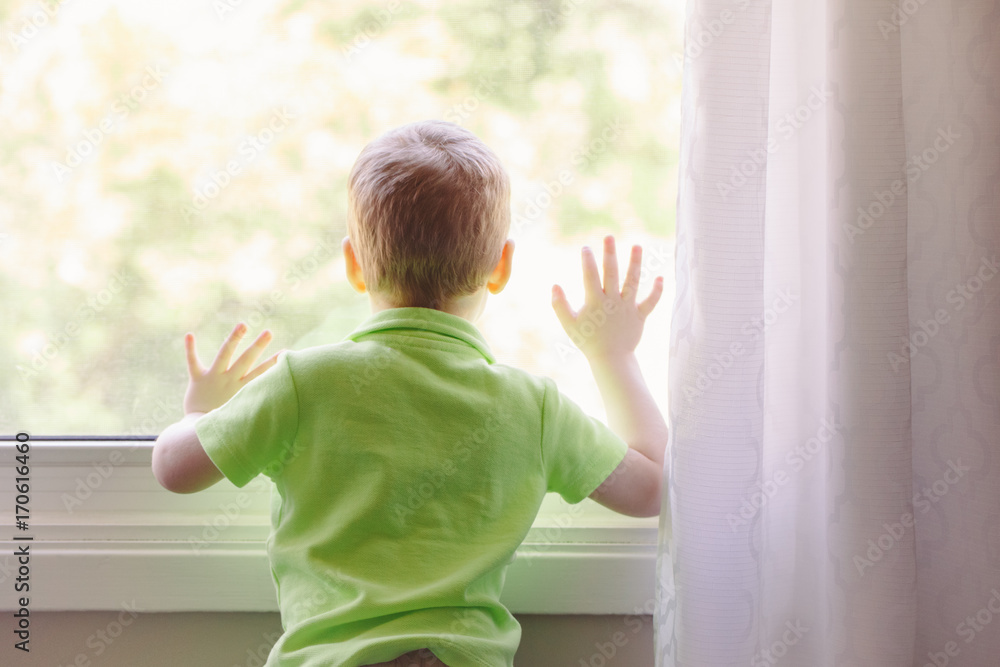 A Boy Waiting For Someone