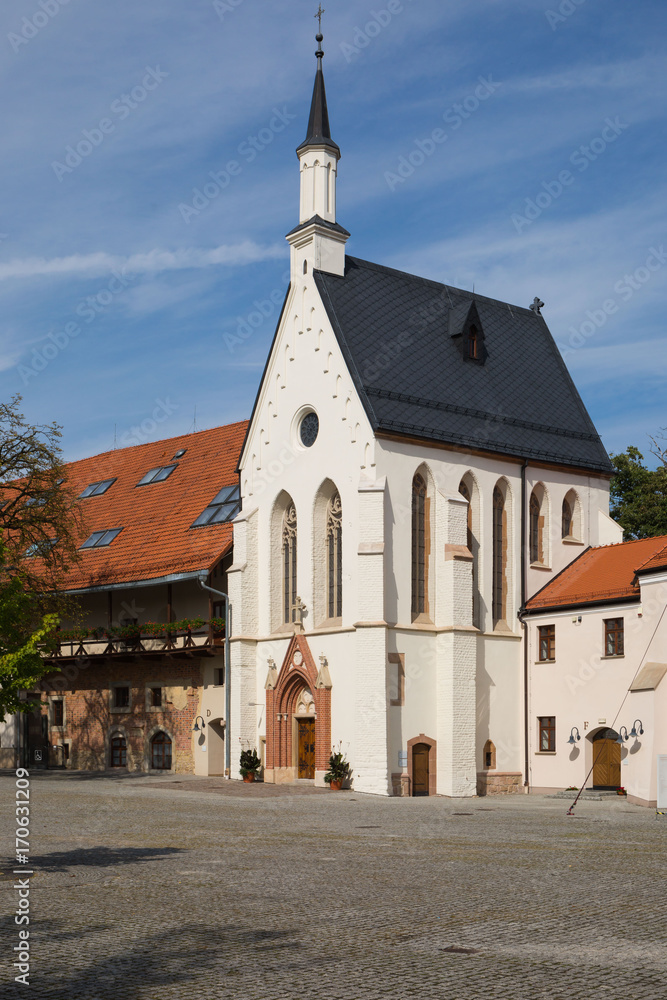 Schloßkapelle in Ratibor (jetzt Raciborz) in Oberschlesien Stock Photo ...