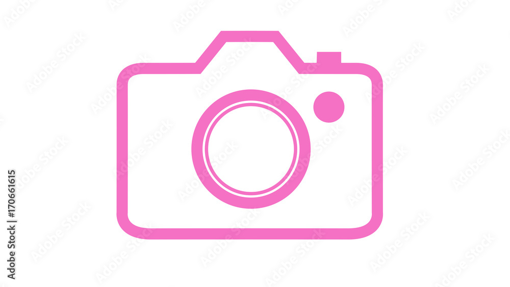 Pink Dslr Camera