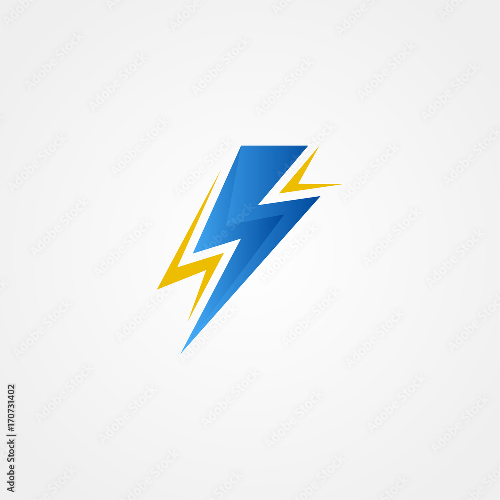 Electrical Logo Stock Vector | Adobe Stock