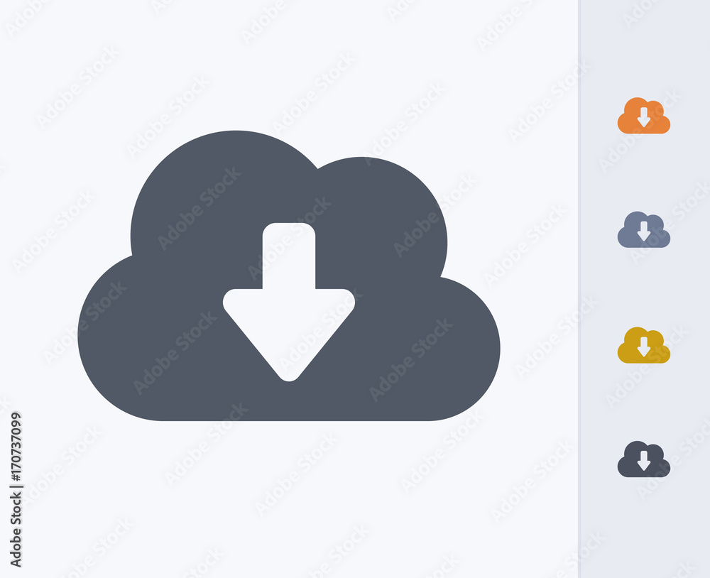 Cloud Download - Carbon Icons. A professional, pixel-perfect icon ...