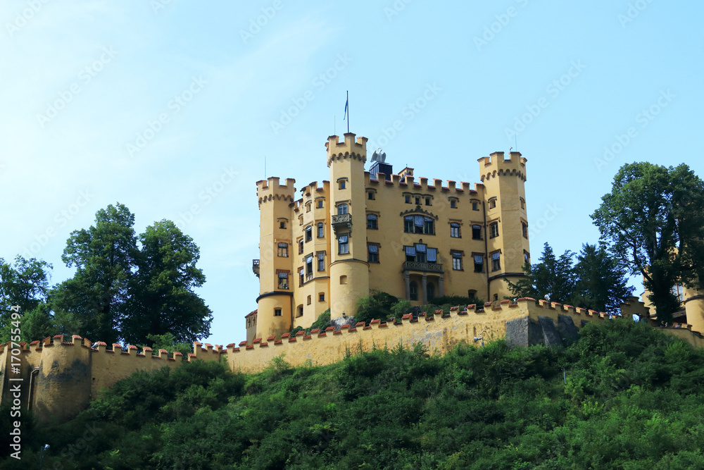 Foto Stock Castle Hohenschwangau in Germany is a castle where Louis II ...