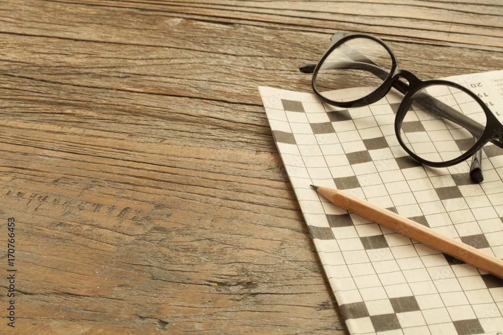 word puzzle Stock Photo | Adobe Stock
