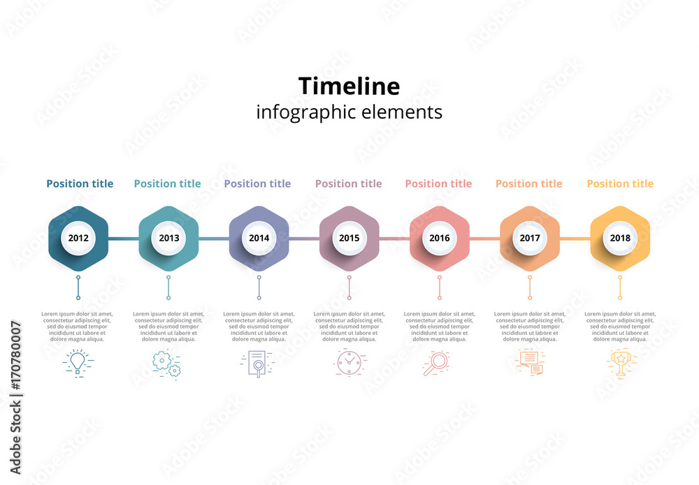 Timeline Infographic Horizontal