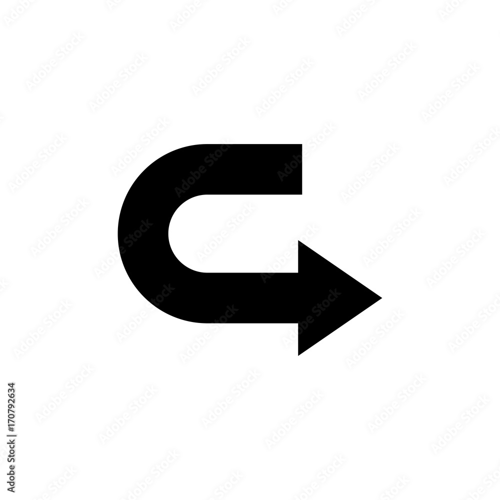 replay / return icon Stock Vector | Adobe Stock