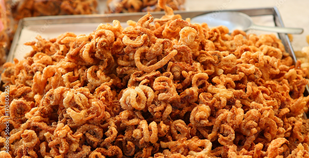 Deep Fried Pork Skin Snacks Thai Style Food Stock Photo Adobe Stock deep-fried-pork-skin-snacks-thai-style-food-stock-photo-adobe-stock