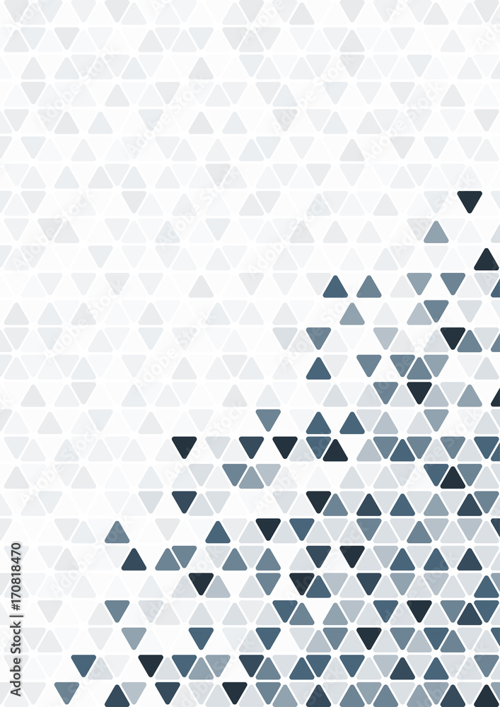 abstract blue triangle pattern background wallpaper, for presentation ...