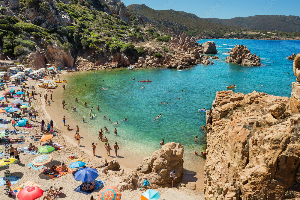Sardinia, Li Cossi Beach, Costa Paradiso Stock Photo | Adobe Stock