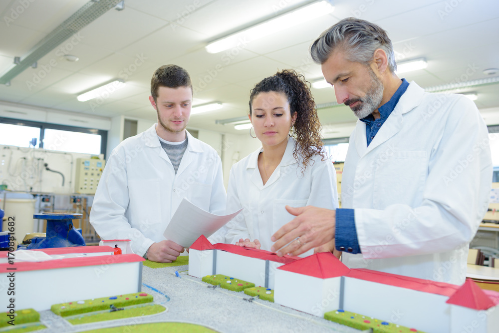 students modeling Stock Photo | Adobe Stock