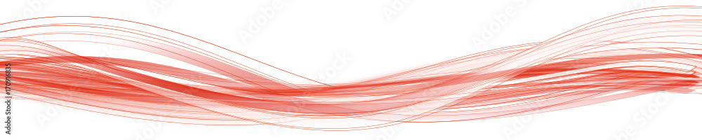 Welle Weiß Rot Band Banner Hintergrund Wellen Stock Vector | Adobe Stock