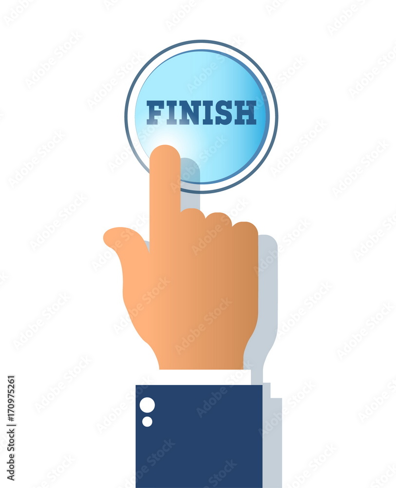 Finish Button Icon