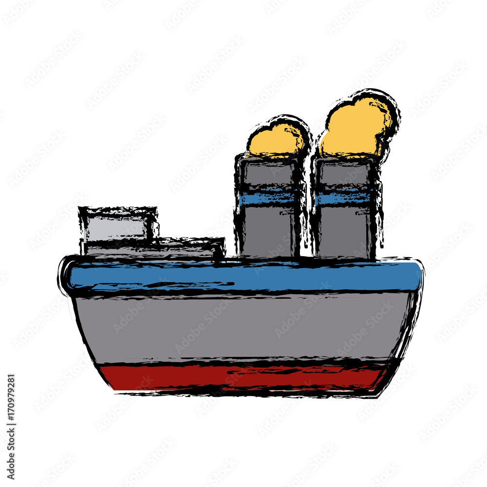 steam boat ship icon vector illustration graphi design Stock Vector ...