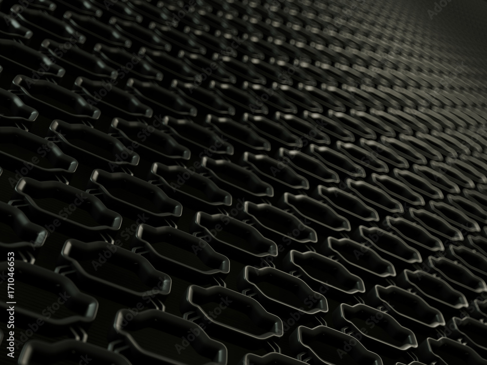 Car radiator grille close-up background texture Stock Illustration ...