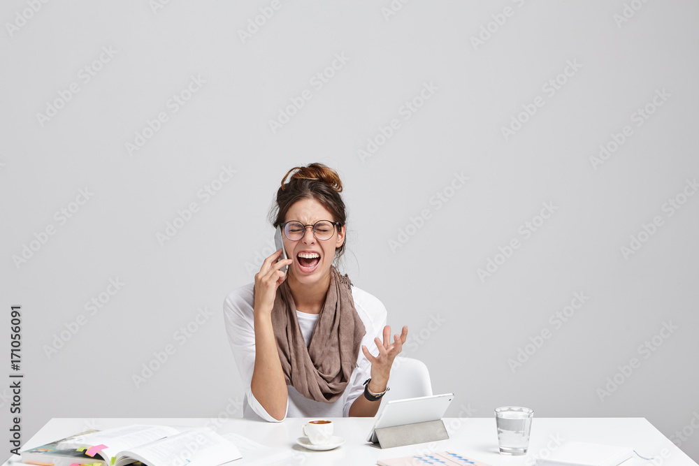 Angry College Student