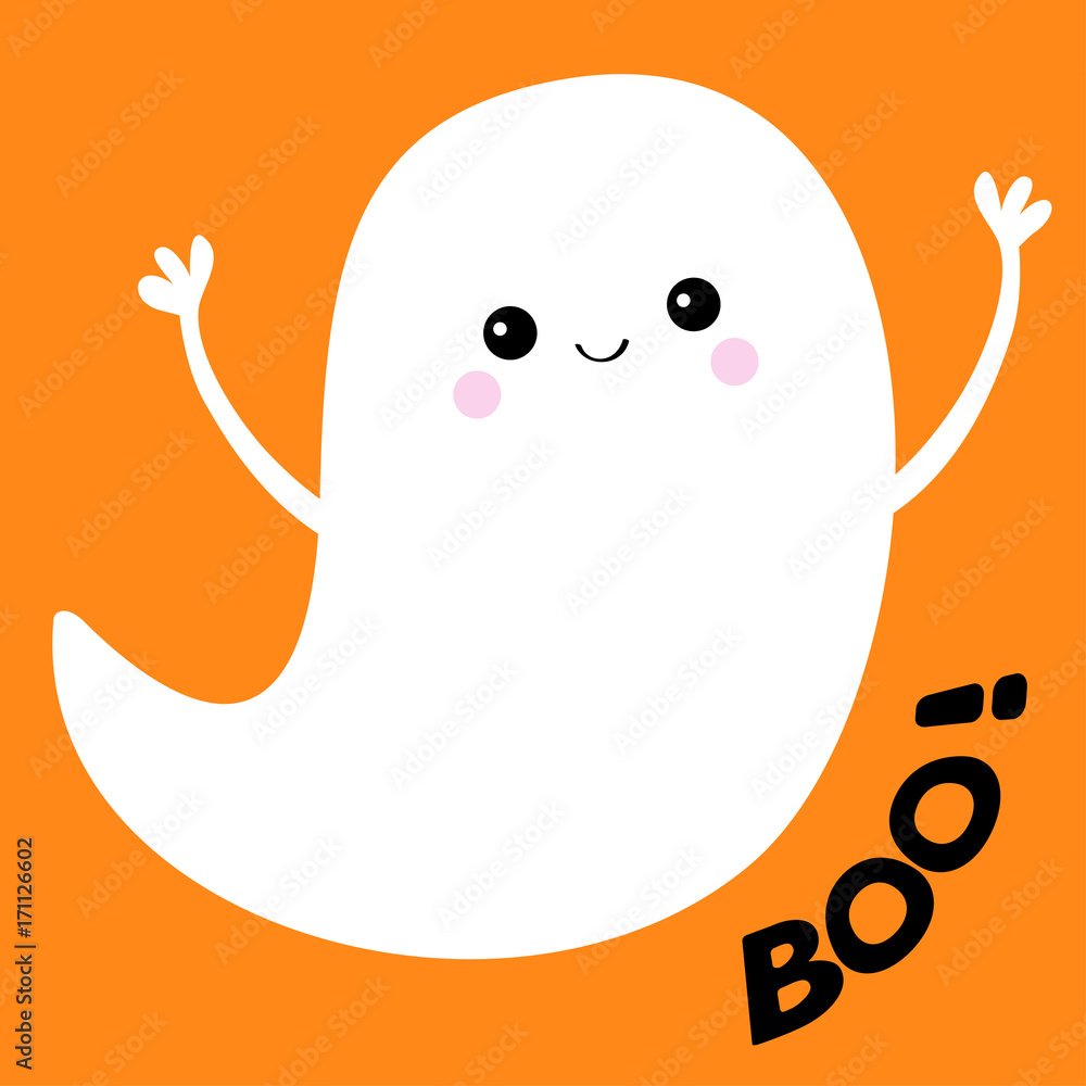 Cartoon Ghost Boo