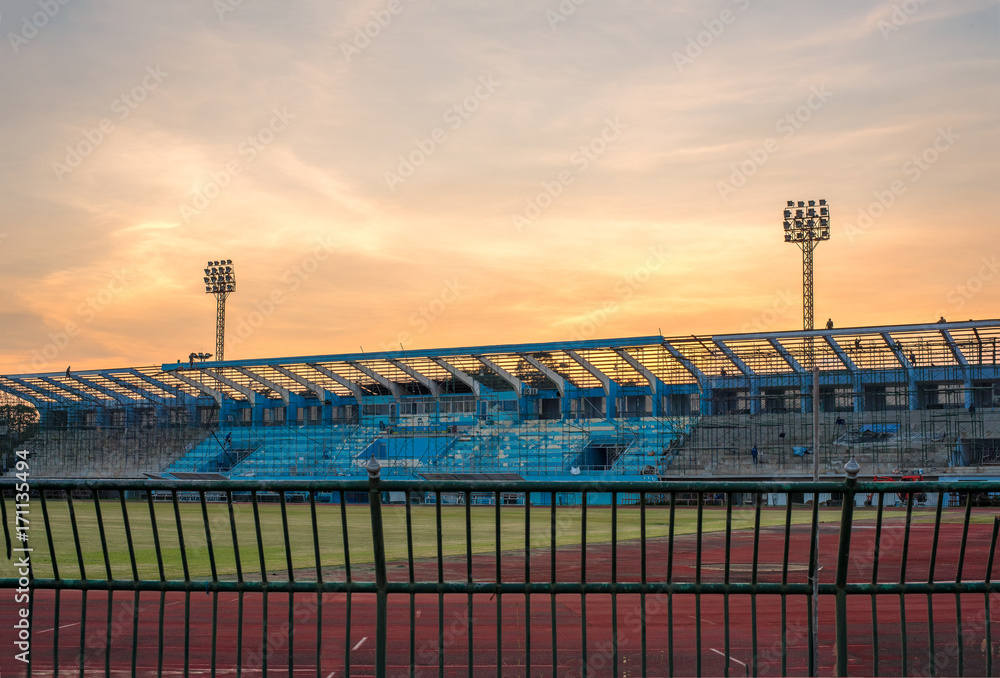 soccer, football stadium rayong fc thailang Stock Photo | Adobe Stock