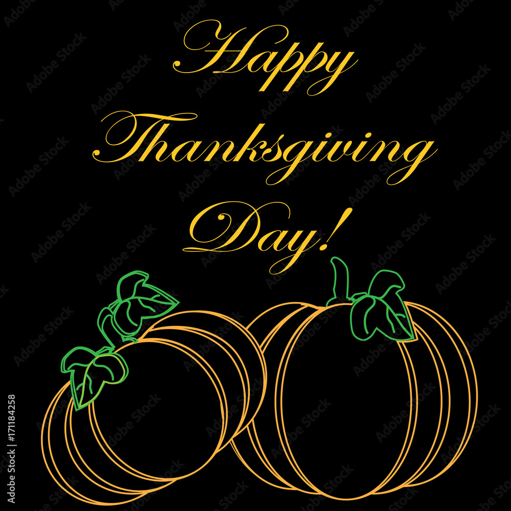 Happy Thanksgiving Outline