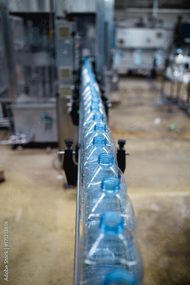 Bottling plant - Water bottling line for processing and bottling pure ...