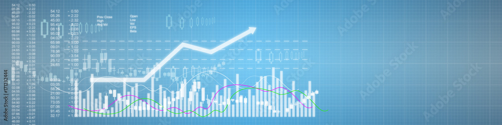 Business stock market background Stock Photo | Adobe Stock