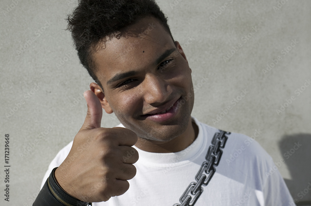 alles klar, Mann Stock-Foto | Adobe Stock