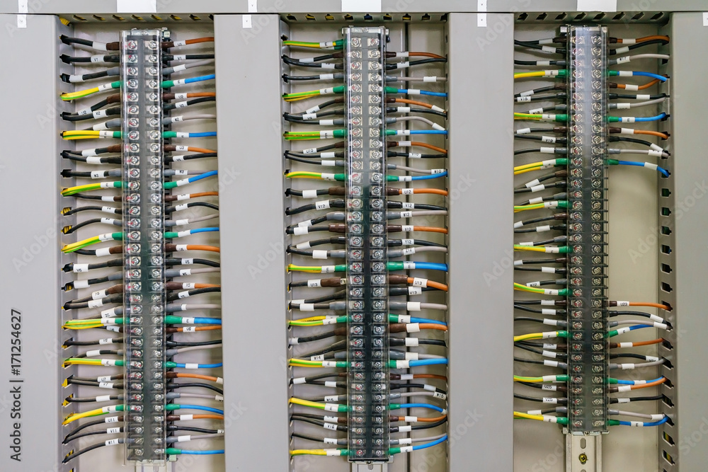 Electrical termination, Control & signal, Control panel, cabinet ...