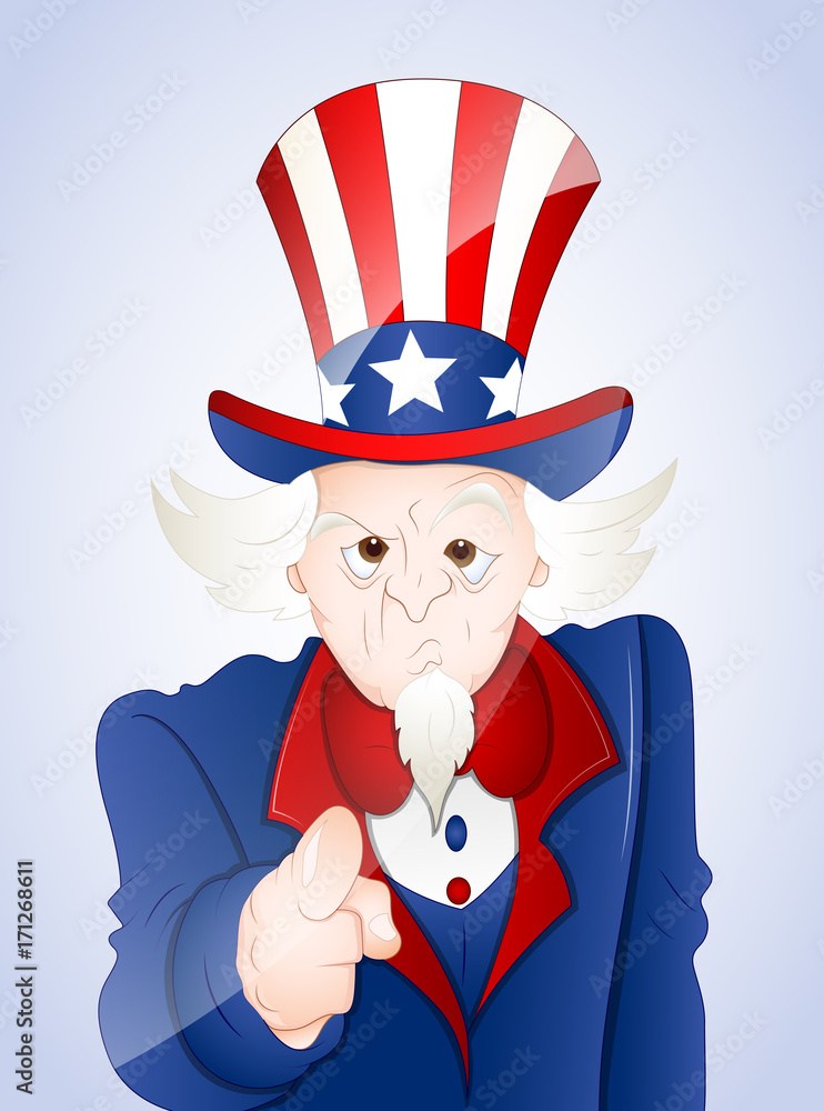 Uncle Sam Finger Pointing At You