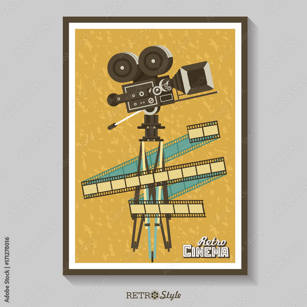 Vintage Film Camera Vector