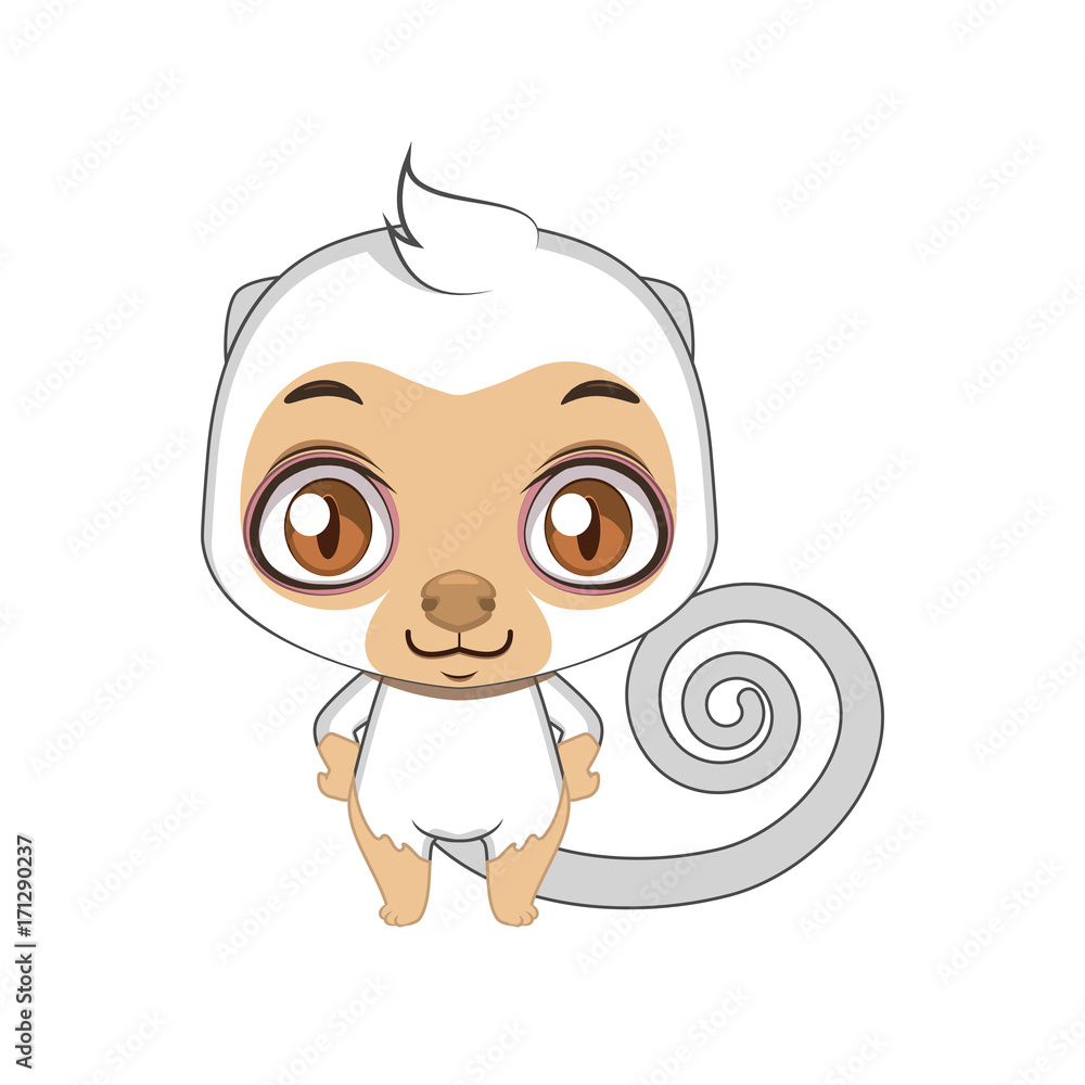 Cute stylized cartoon cus cus illustration ( for fun educational ...