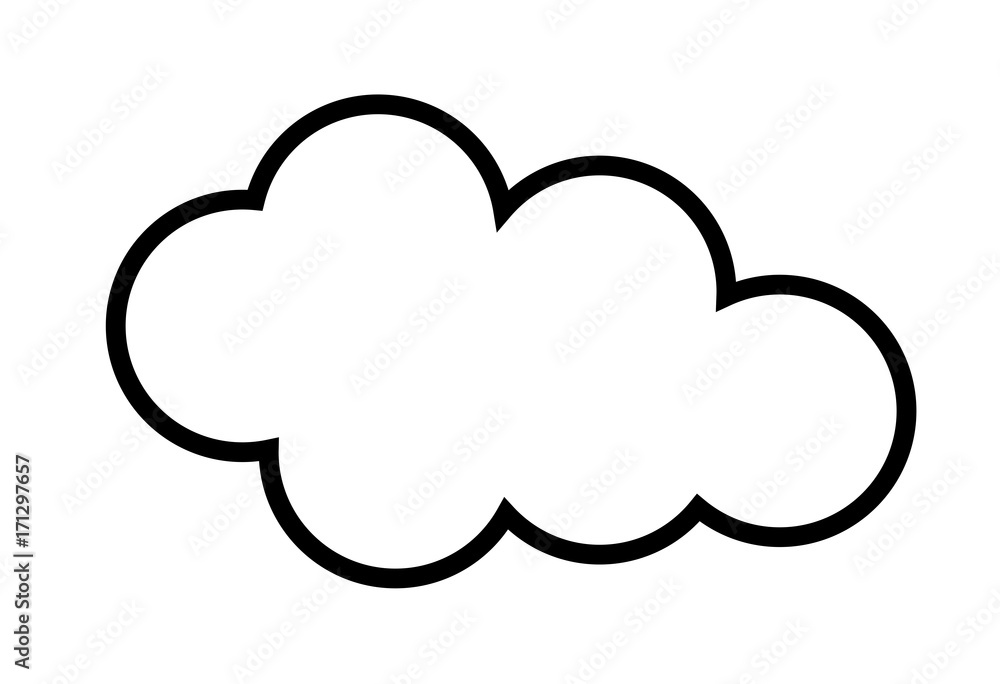 Clipart Cloud Shapes