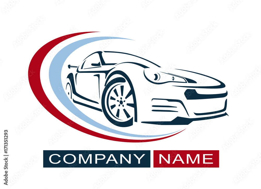 Car Logo Design. Creative vector icon. Vector illustration. Stock ...