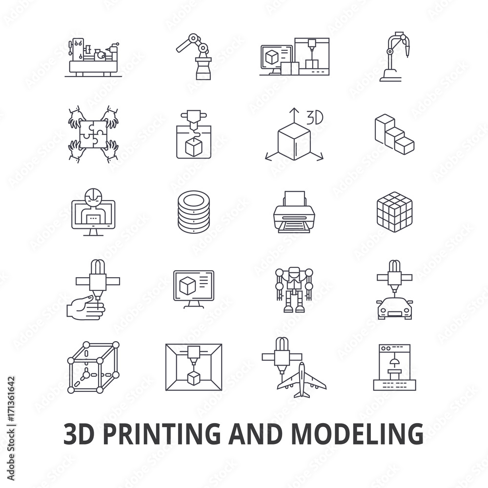 3d printing, model, graphics, prototype, modeling, manufacturing ...