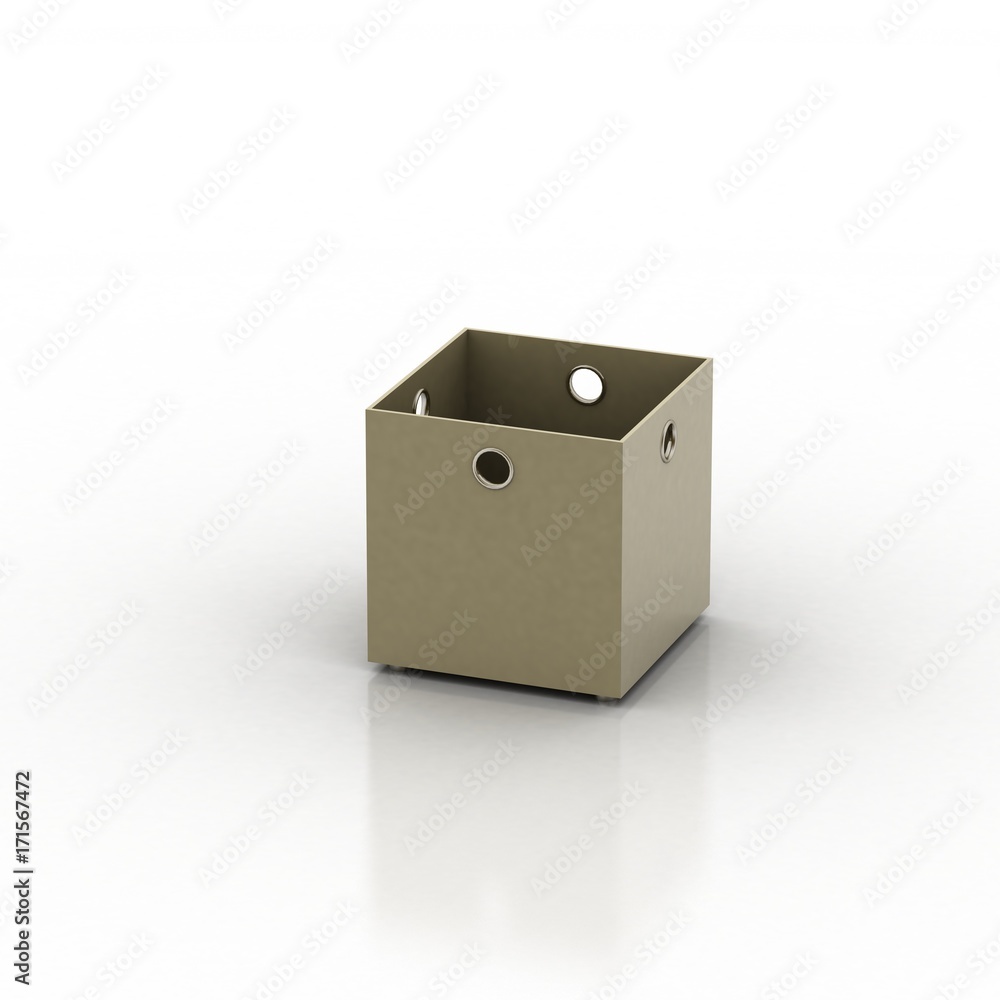 3d render box Stock Illustration | Adobe Stock
