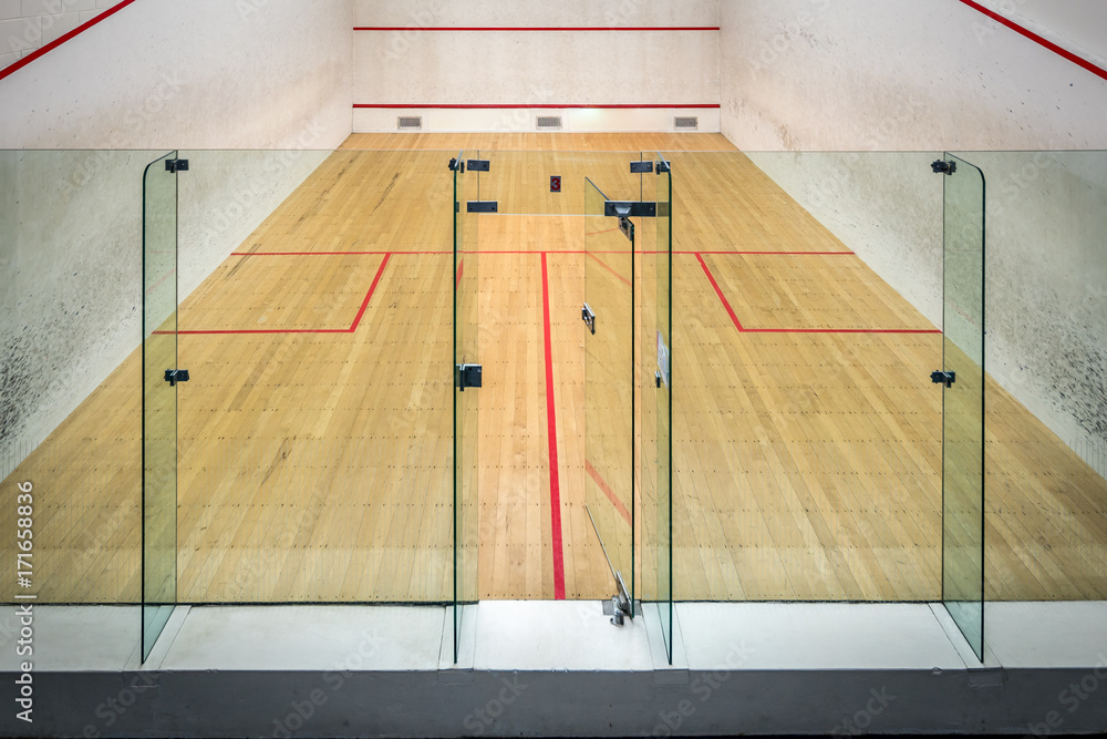 Squash Court Stock Photo | Adobe Stock