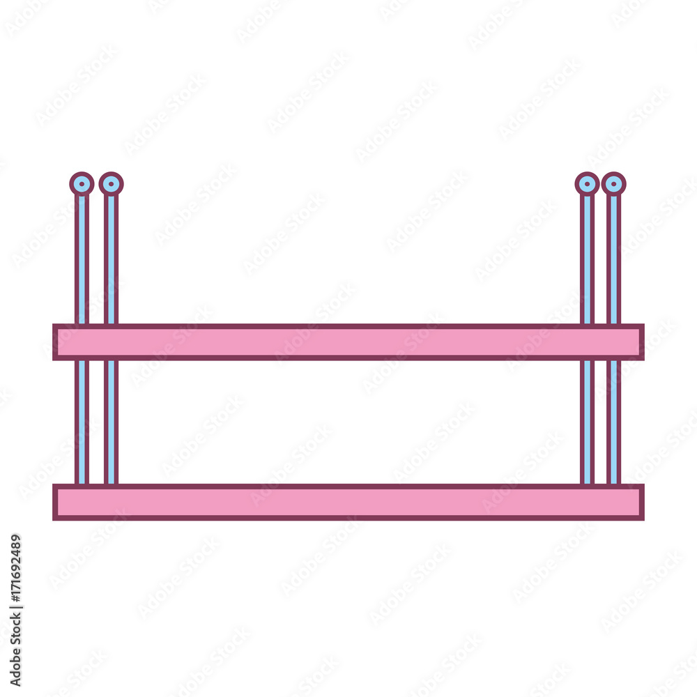 nice metal shelf style design vector illustration Stock Vector | Adobe ...