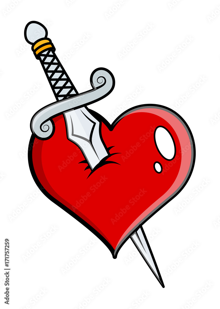 Heart With Sword