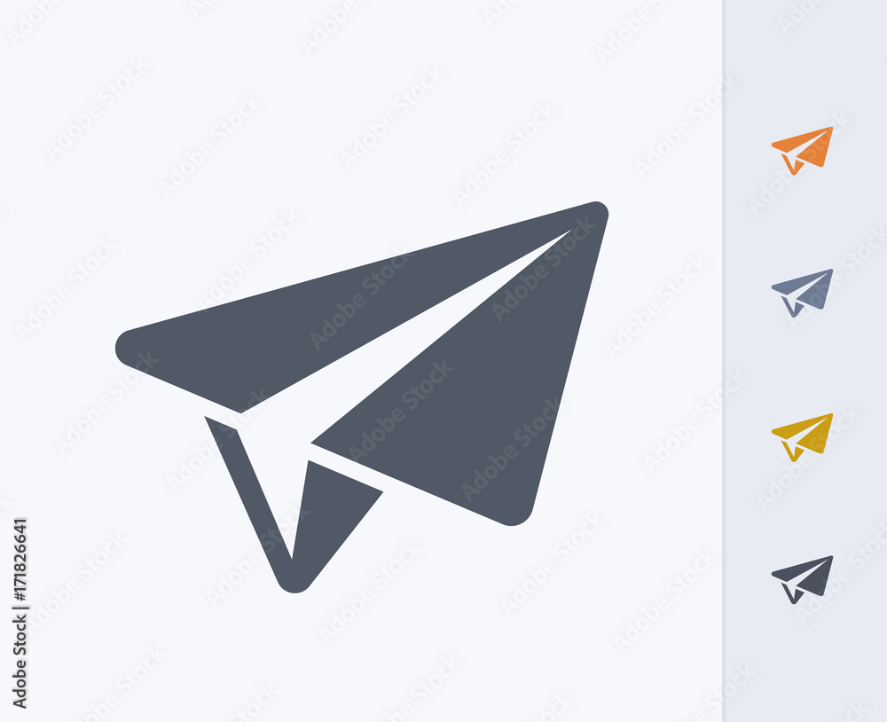 Paper Plane - Carbon Icons. A professional, pixel-aligned icon designed ...