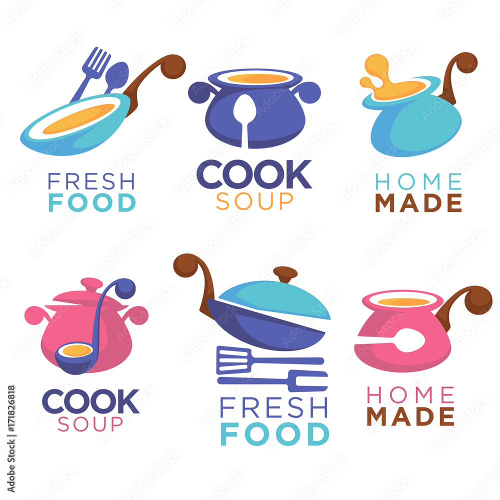 Home Made Food Vector Collection Of Logo Symbols And Emblem For Your home-made-food-vector-collection-of-logo-symbols-and-emblem-for-your