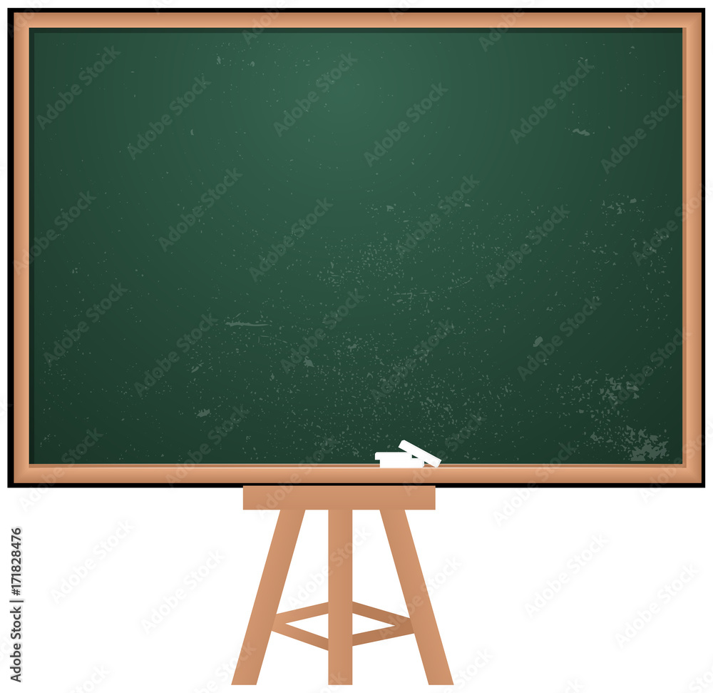 Classroom Board Vector Illustration Stock Vector | Adobe Stock